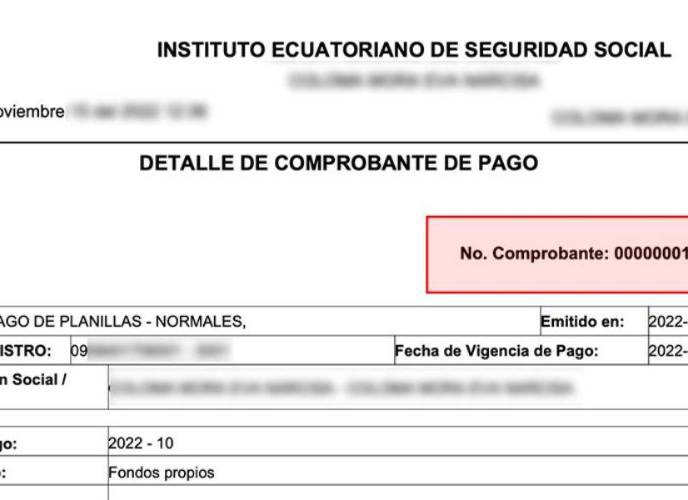 IESS: cómo consultar y generar un comprobante de pago