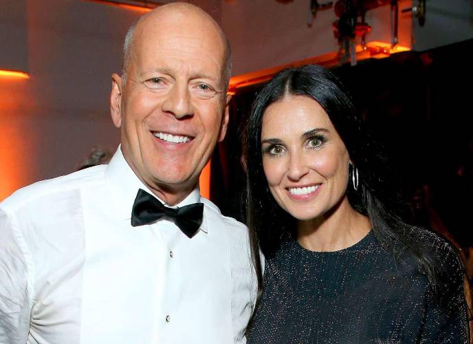 El dulce baile entre Demi Moore y Bruce Willis en su cumpleaños 70