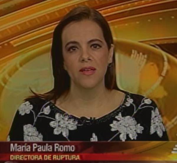 María Paula Romo: En la eliminación de Ruptura hay un trasfondo político